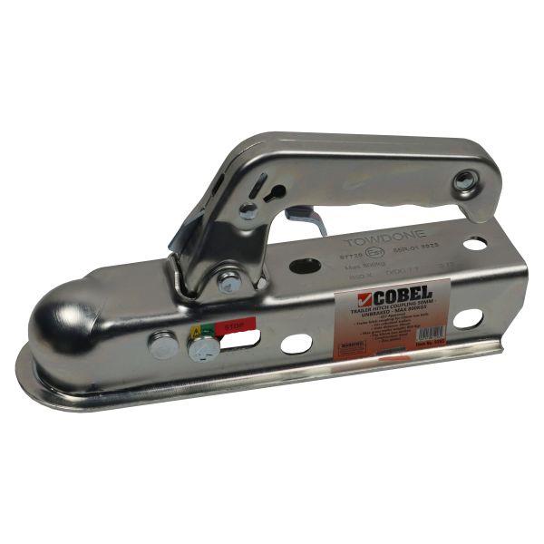 COBEL 50mm Unbraked Trailer Hitch Coupling for 50mm Drawbar Max 800kg